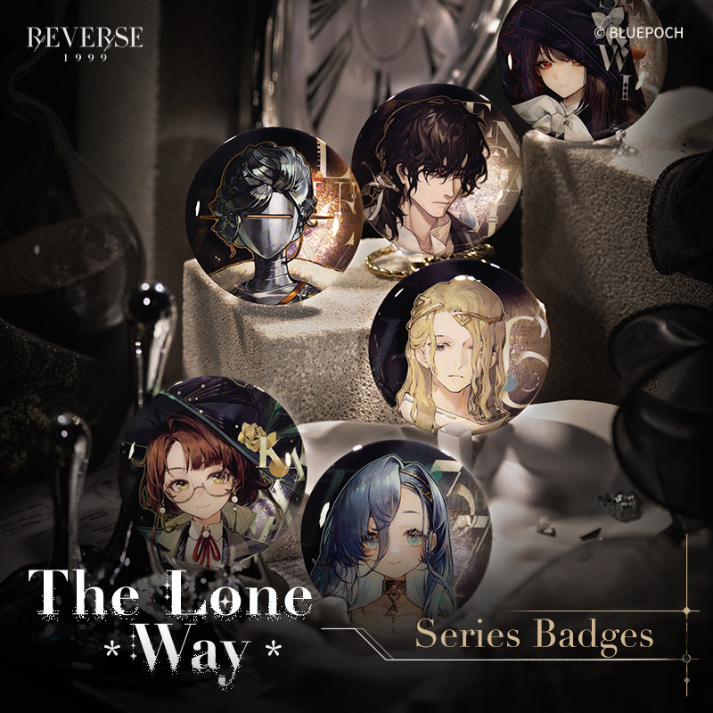 Reverse: 1999 *The Lone Way* Series Badges – GOODS GOODS STORE